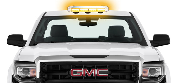Dominator 40 LED Amber Light Bar 22" Magnet Mount – Warningworx